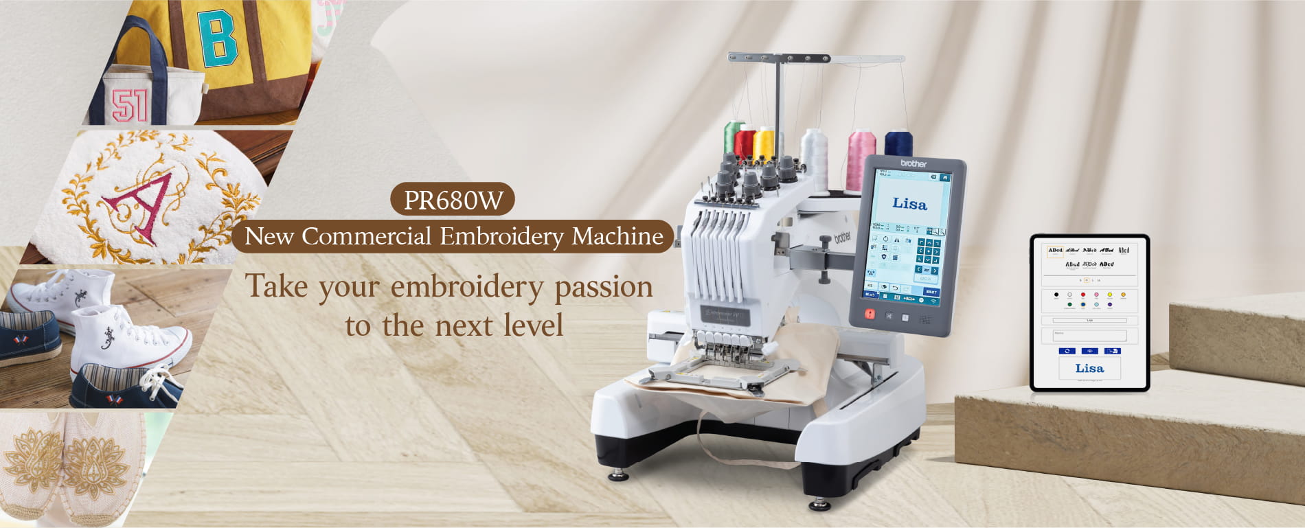 Solutions to commercial embroidery, Build brand image