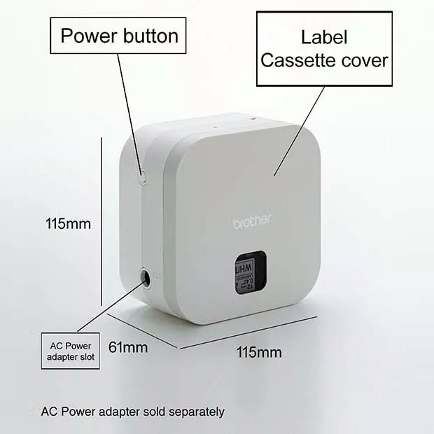 Stylish compact labelling companion - PT-P300BT | Brother Hong Kong