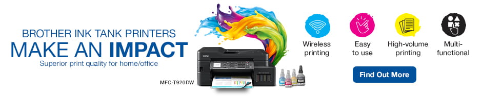 MFC-T920DW 4 in 1 Multifunction Colour Refill Ink Tank Printer ...